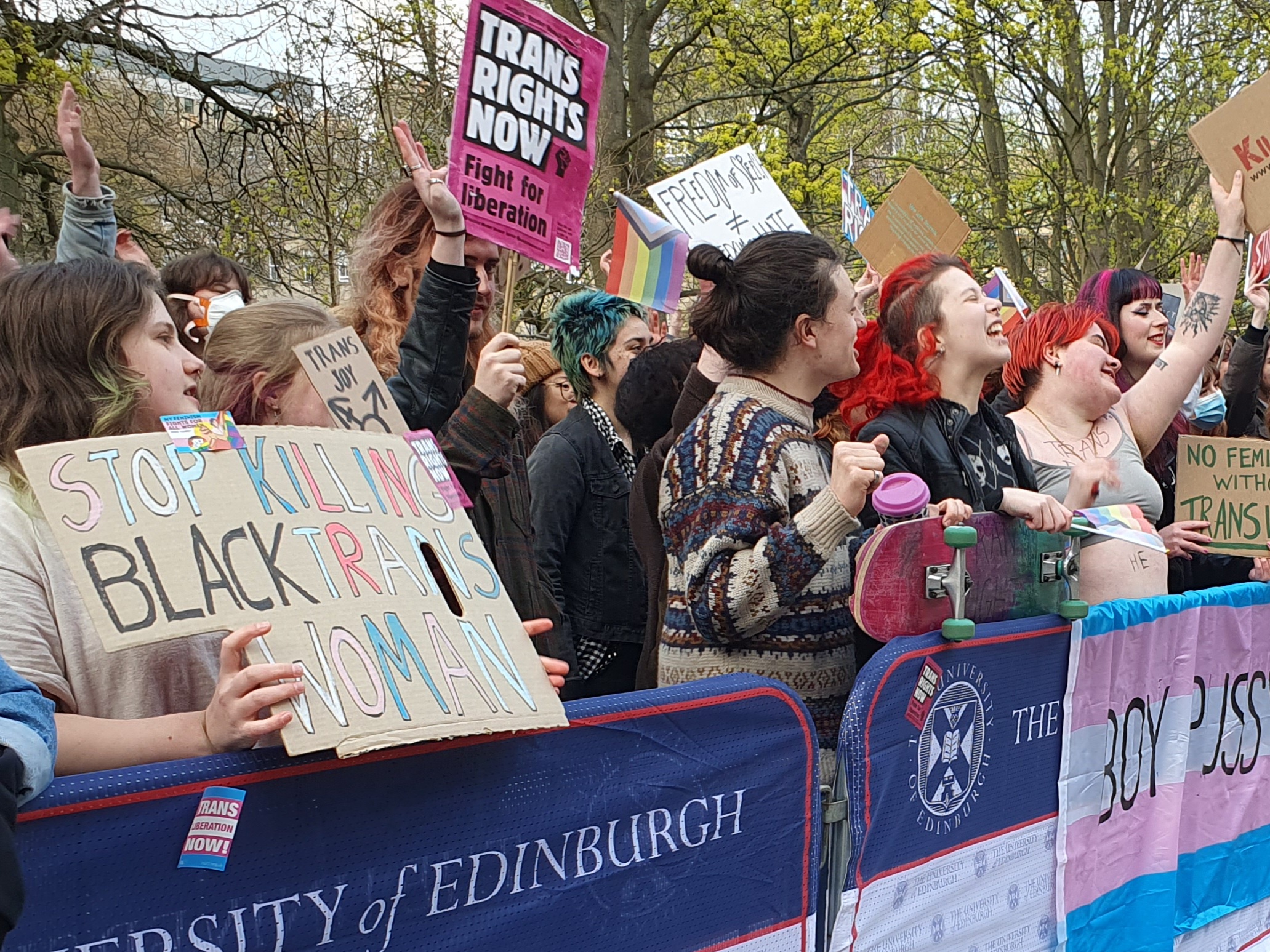 Adult Human Female – Resisting Transphobia in Edinburgh